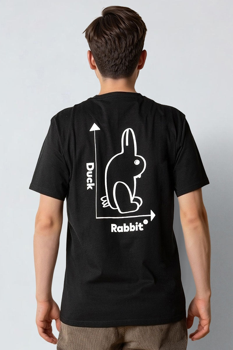 Duck rabbit t-shirt i 100% bomuld – Clean Cut Copenhagen, herre ...